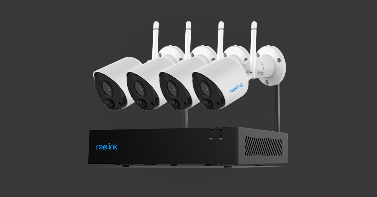 Reolink RLK4-211WB4-S – 1080p 4-Channel Wireless Security System ...