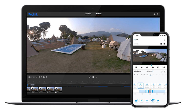 Reolink Duo 2 Wifi Dual Lens 180° Security Camera Reolink Official