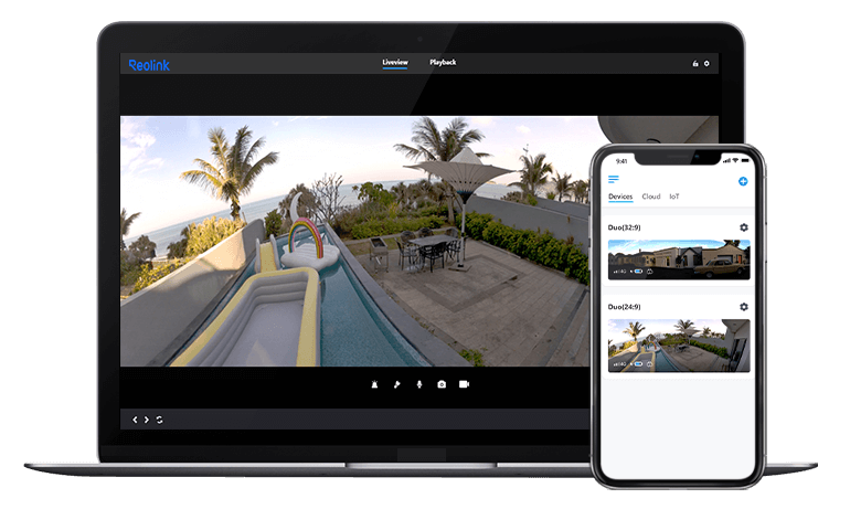 Reolink Duo 2 Wifi Dual Lens 180° Security Camera Reolink Official