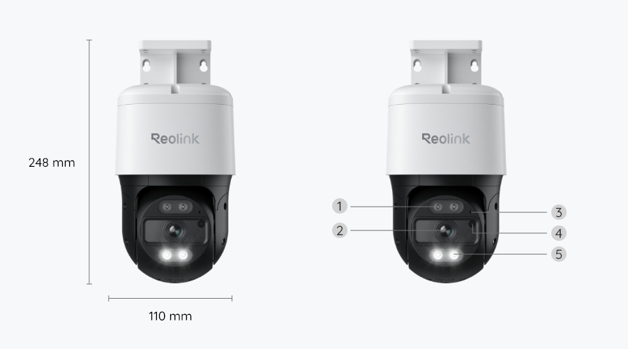 Reolink RLC-830A - 4K PoE PT Outdoor Security Camera with Auto Tracking