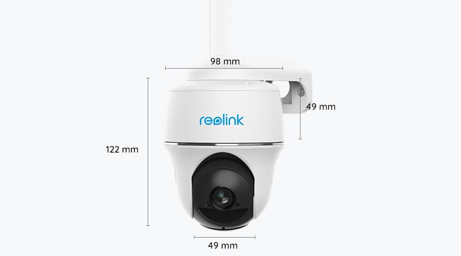 Reolink Go PT – Caméra de Surveillance Sans Fil Pan & Tilt sur 4G-LTE