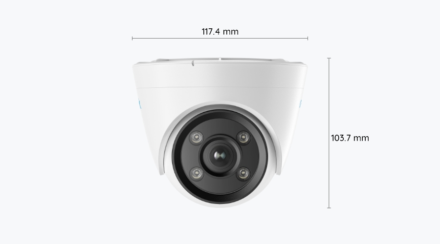Reolink RLC-1224A – 12MP Person/Vehicle Detection PoE Security IP Camera