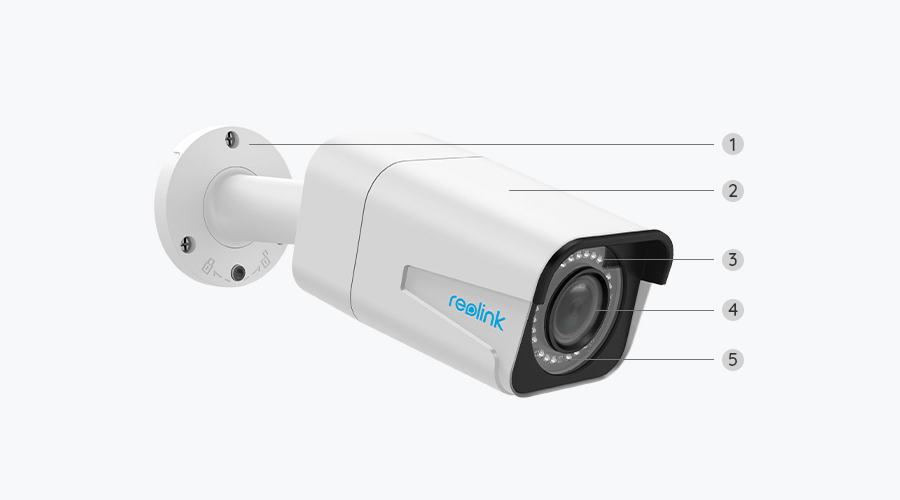 RLC-511 | 5MP PoE Security Camera with 4X Optical Zoom | Reolink Official