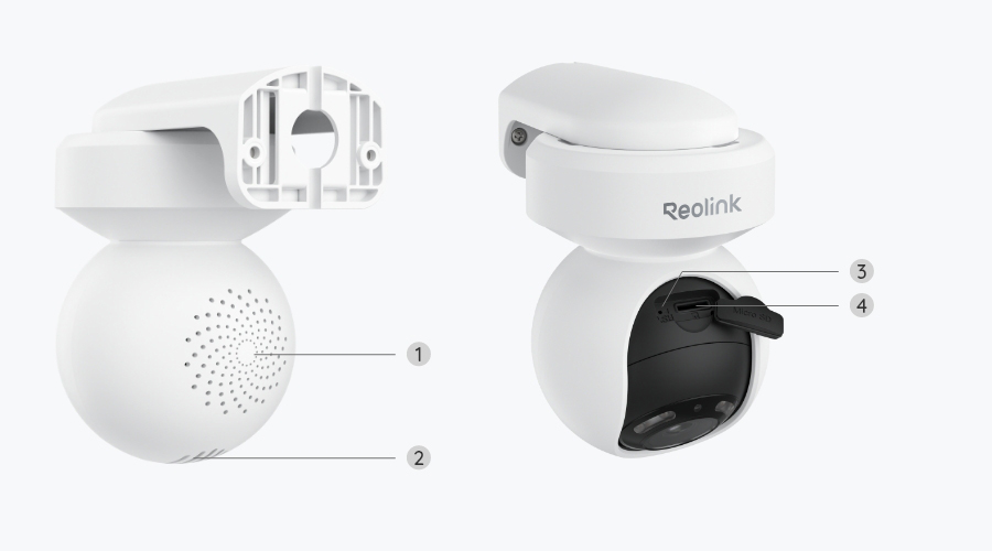 Reolink E1 Outdoor SE PoE - 4K 8MP 360° Auto-Tracking PoE Security ...